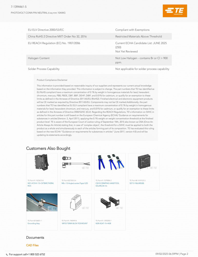Technical document preview, page 2
