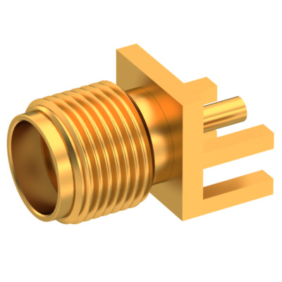 SMA / EDGE CARD JACK FEMALE GOLD for sale