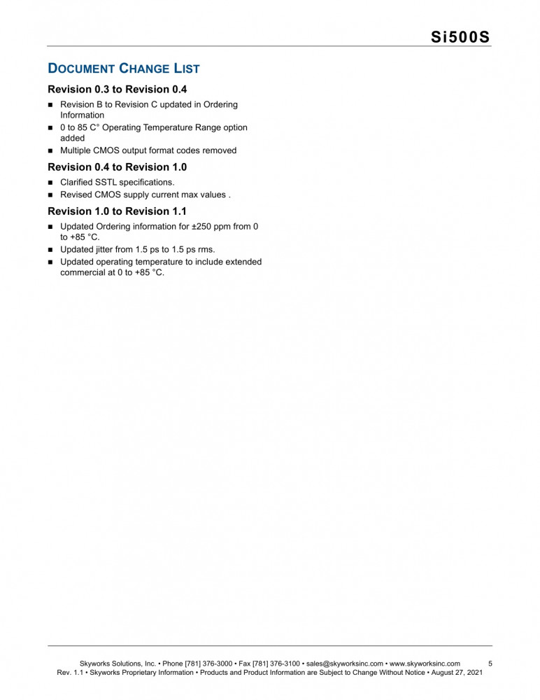 500SABA27M0000ACH datasheet page 5