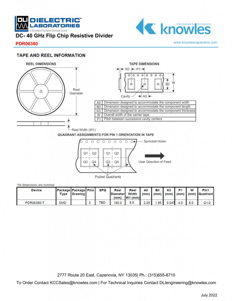 PDR06380 datasheet page 6