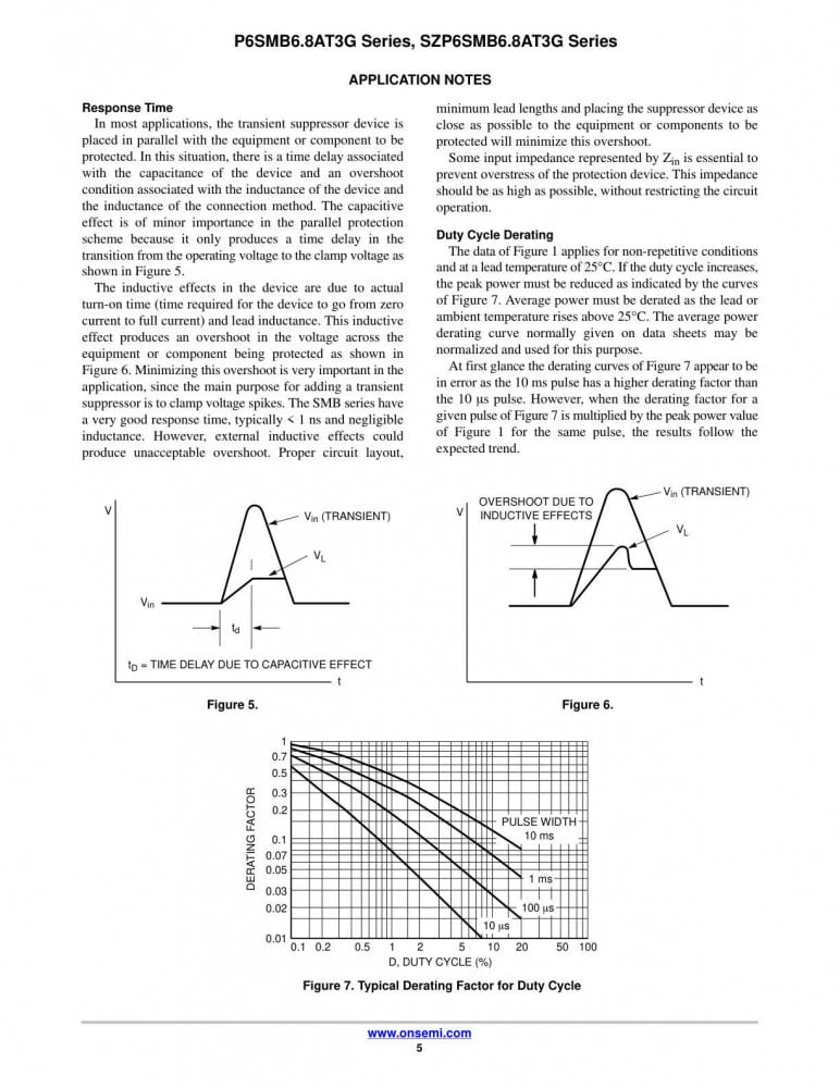 P6SMB20AT3G datasheet page 5