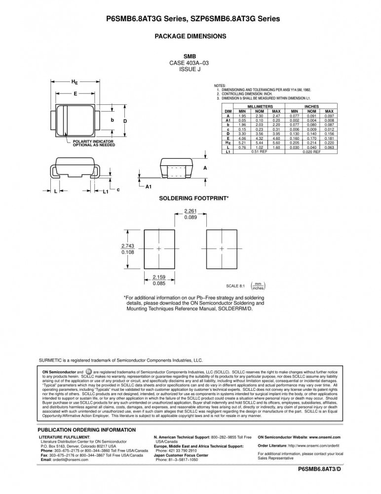 P6SMB20AT3G datasheet page 7