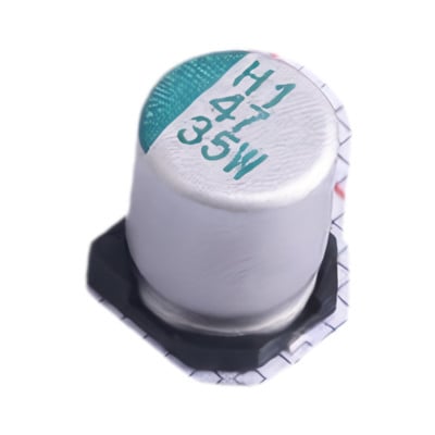 Lelon HBW470M1VTR-0606 Aluminum-Polymer Capacitor