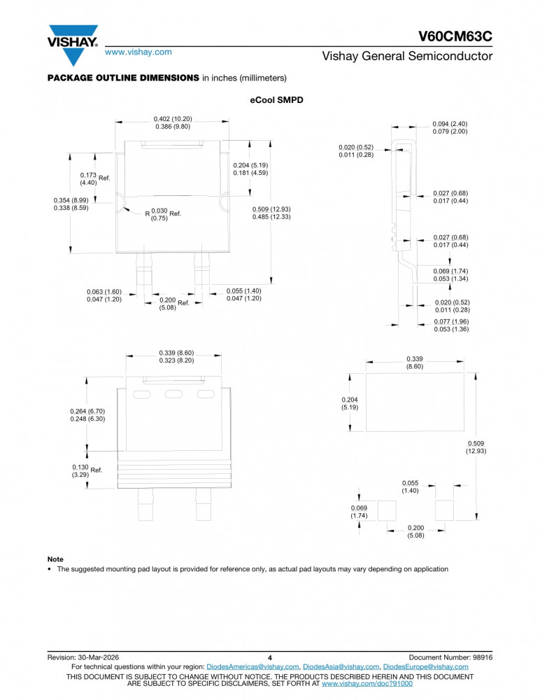 V60CM63C datasheet page 4