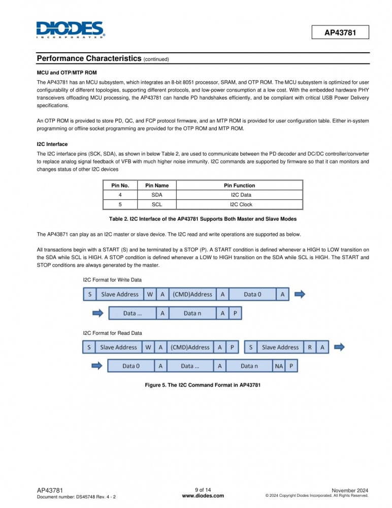 AP43781DKZ-13 datasheet page 9