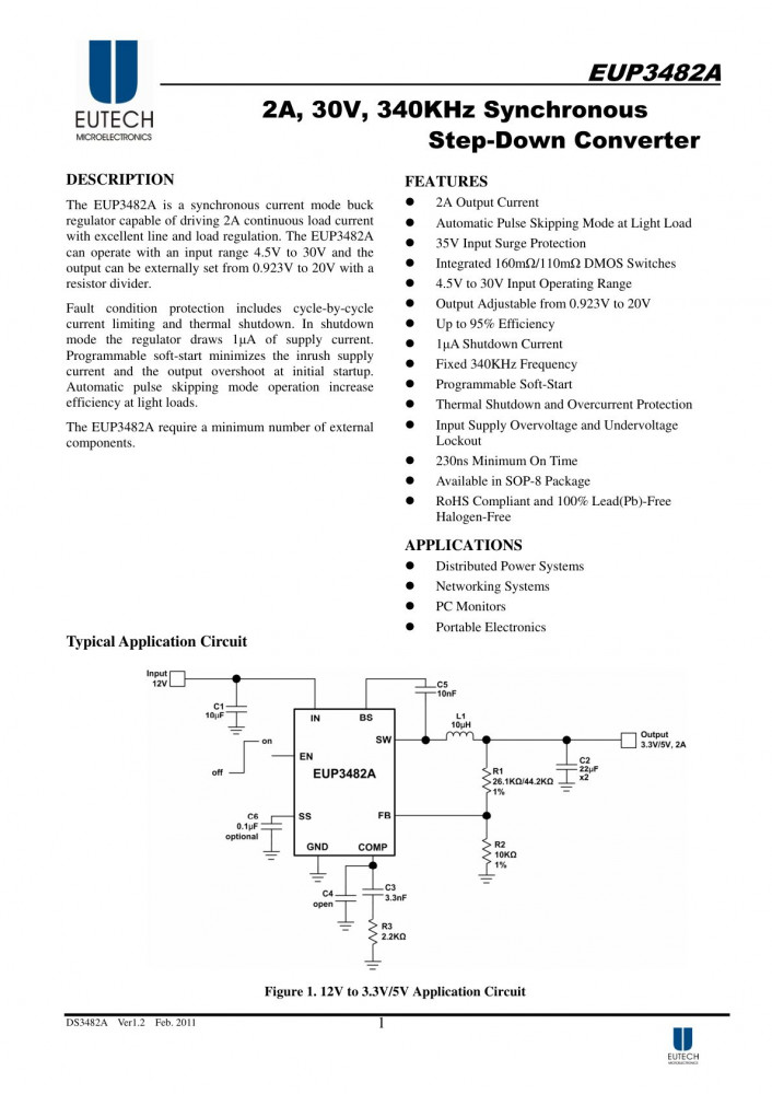 EUP3482ADIR1 technical document preview