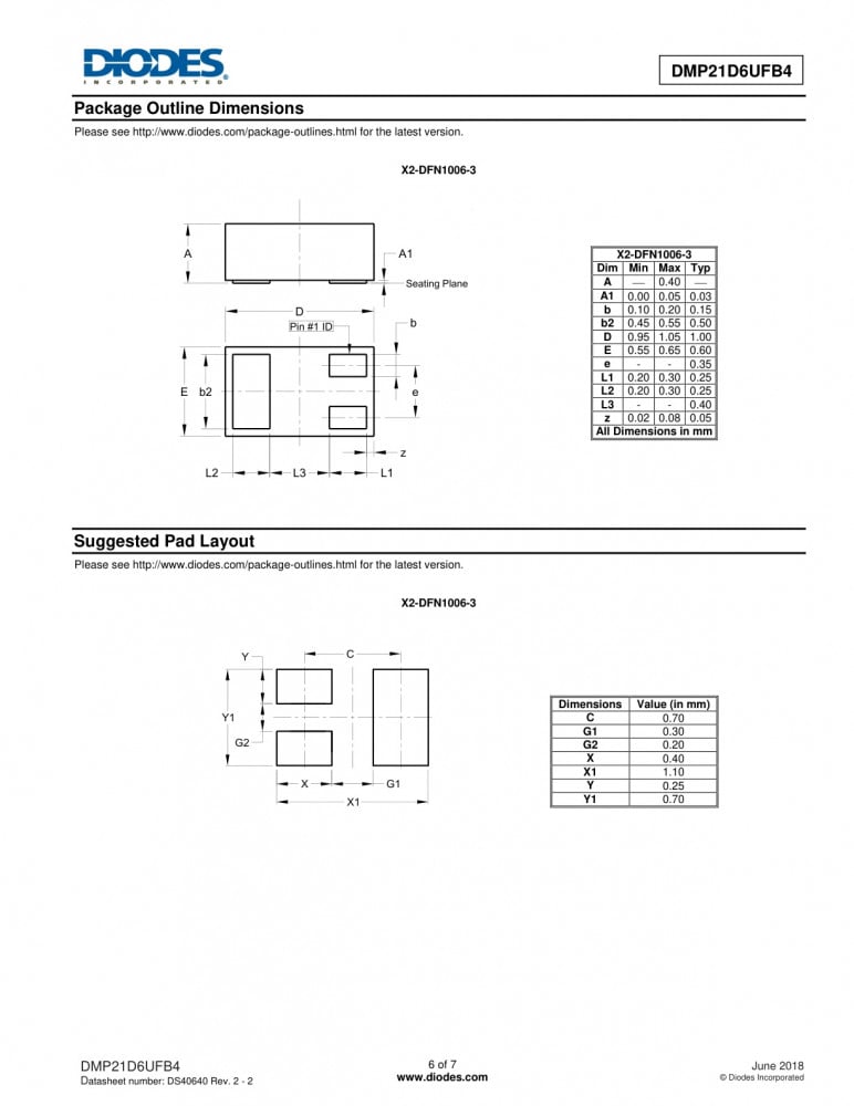 DMP21D6UFB4-7B datasheet page 6