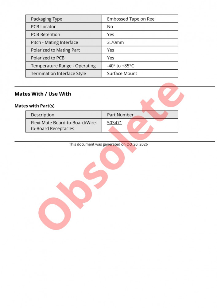Technical document page 3 for product reference