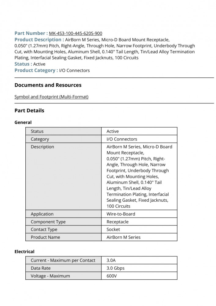 Technical document preview, page 1