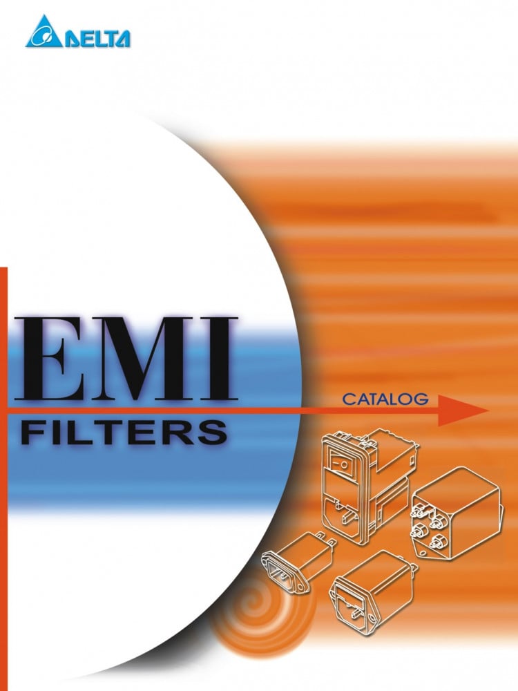 DELTA EMI filter catalogue page 1