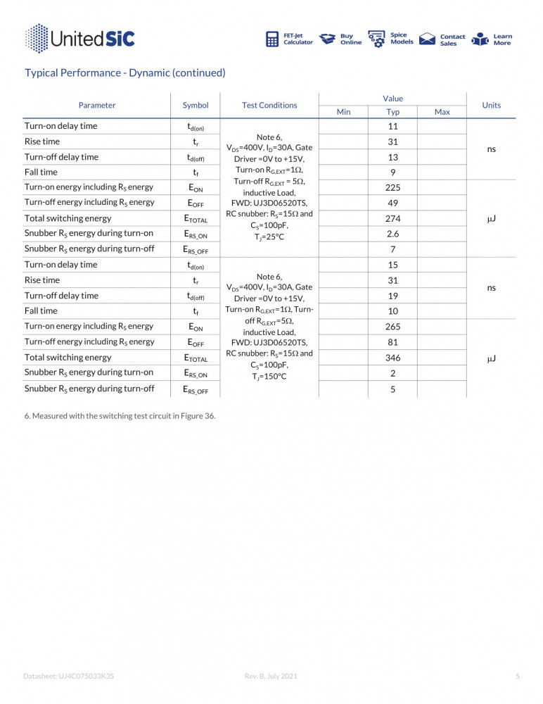 UJ4C075033K3S datasheet page 5