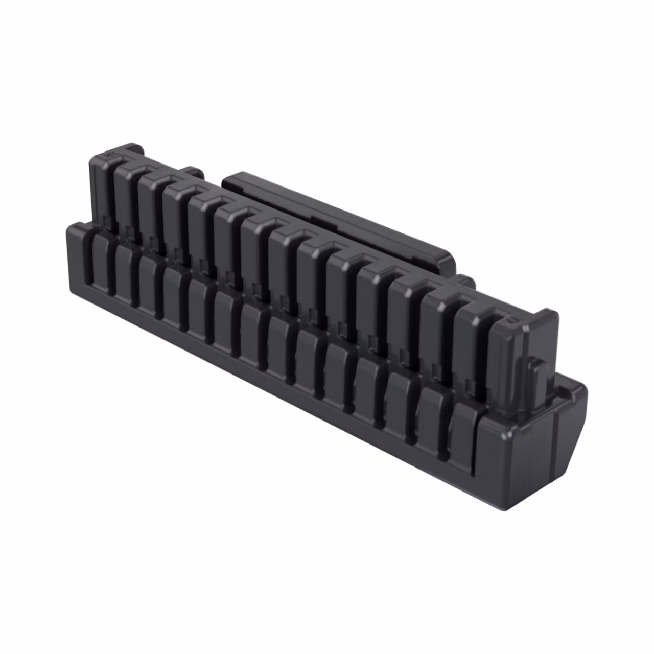 1.50mm Pitch, Micro-Lock Plus Receptacle Crimp Housing, Single Row, Positive Lock, 14 Circuits, Black for sale