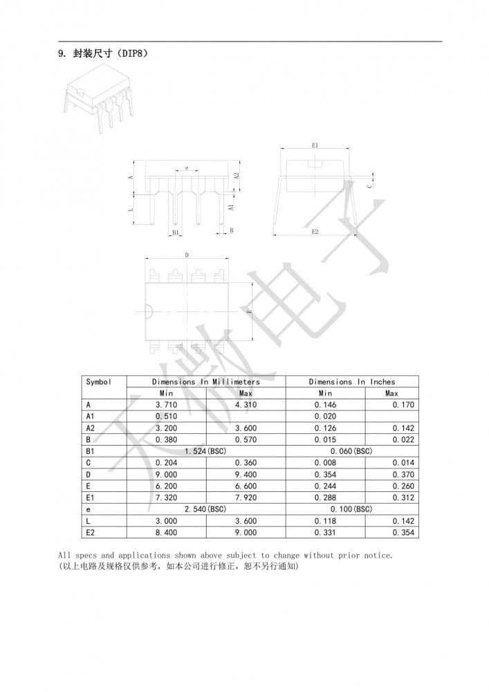 TM0726 datasheet page 8