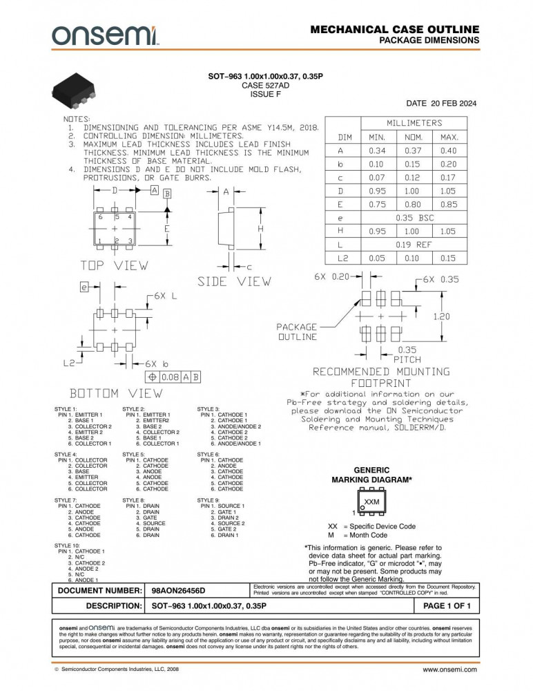 NTUD3170NZT5G datasheet page 6