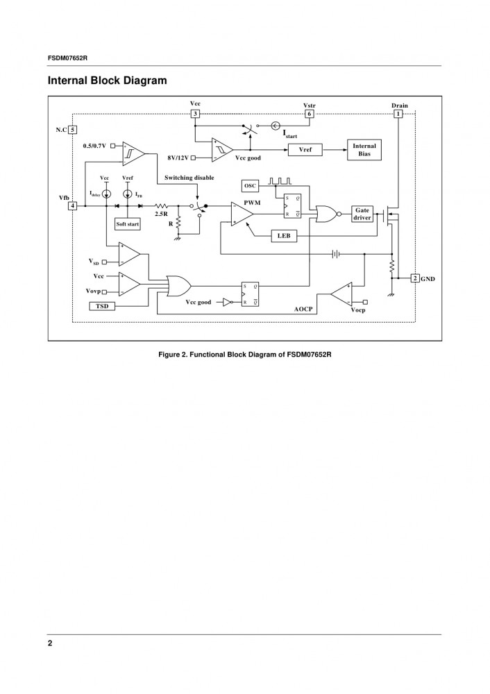 FSDM07652R datasheet page 3