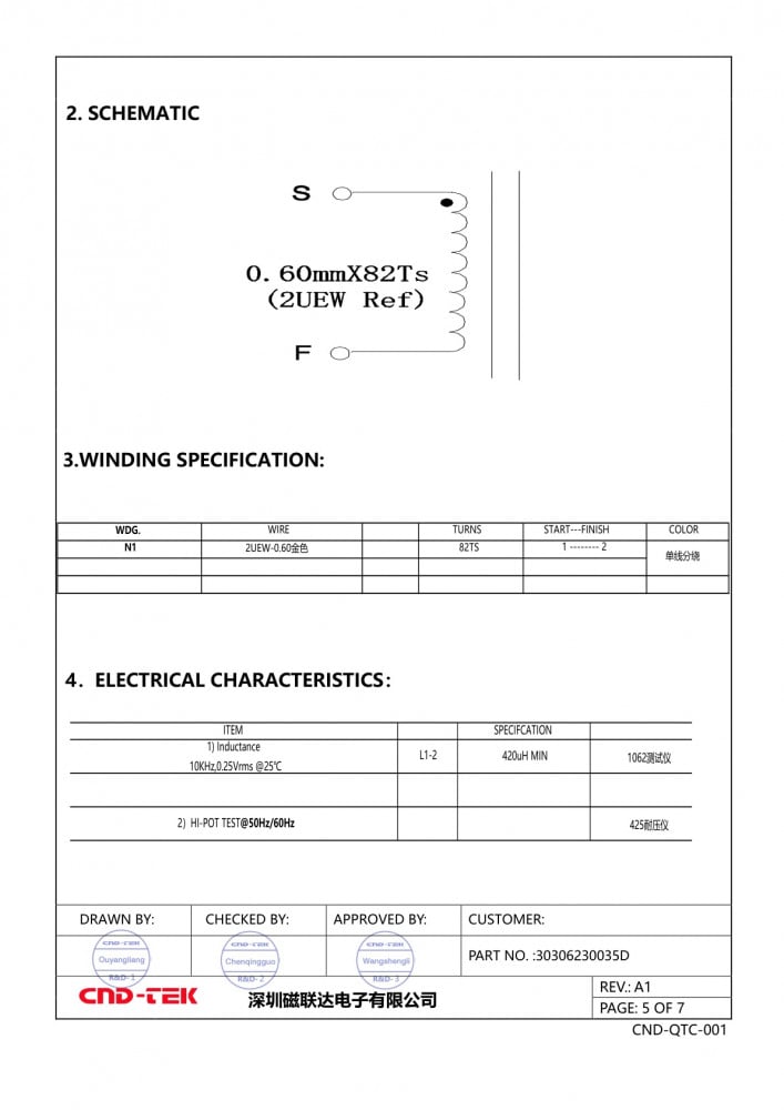30306230035D approval document page 5