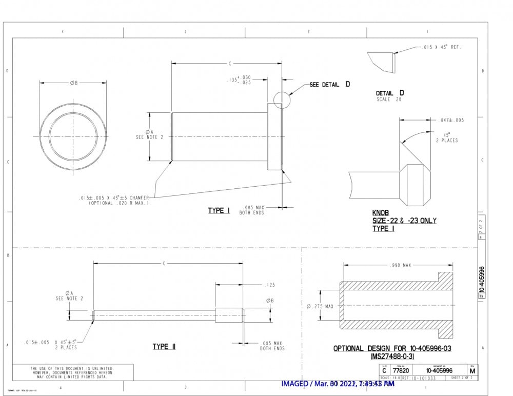 Amphenol MS27488 drawing page 2