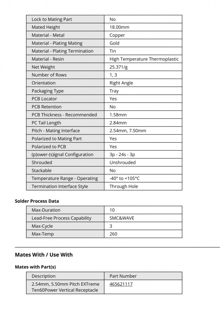 MOLEX 464371117 technical document image 3