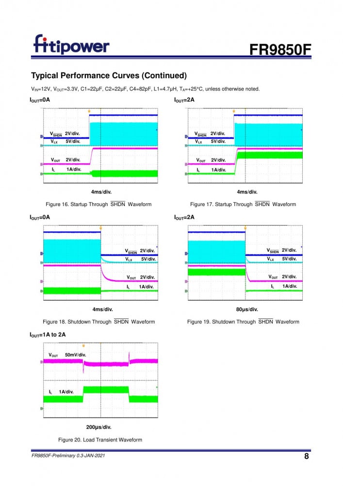 FR9850F technical document page 8