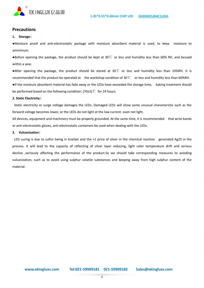 E6X0402URAC1UDA datasheet page 9