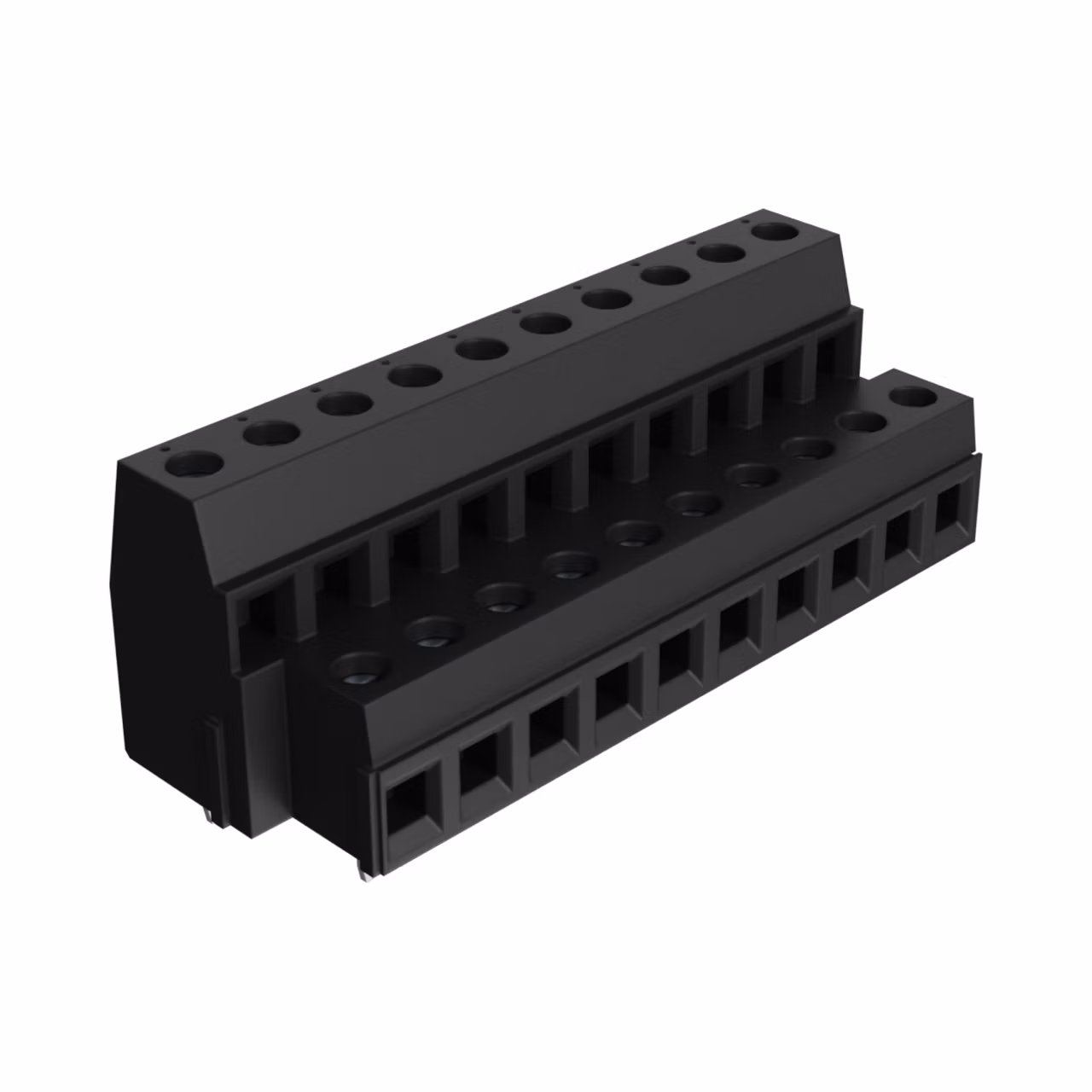 5.08mm Pitch Beau Eurostyle Low Profile, Two Level Terminal Block, Modular, 20 Circuits for sale