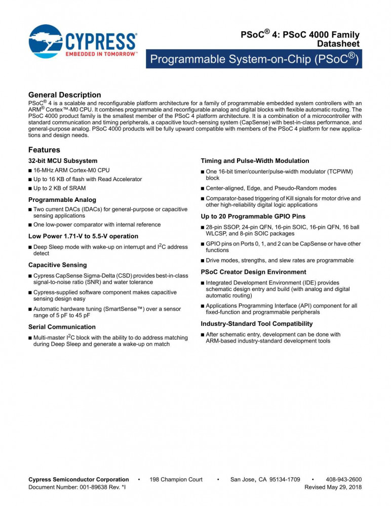 Technical document page 1