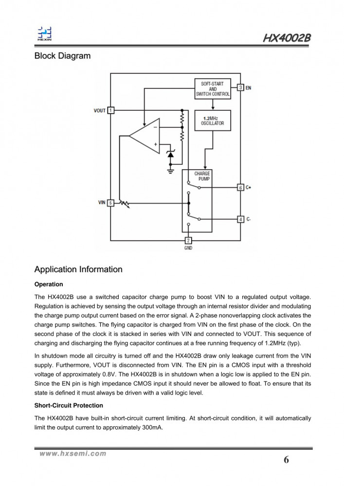 HX4002B-MFC datasheet page 6