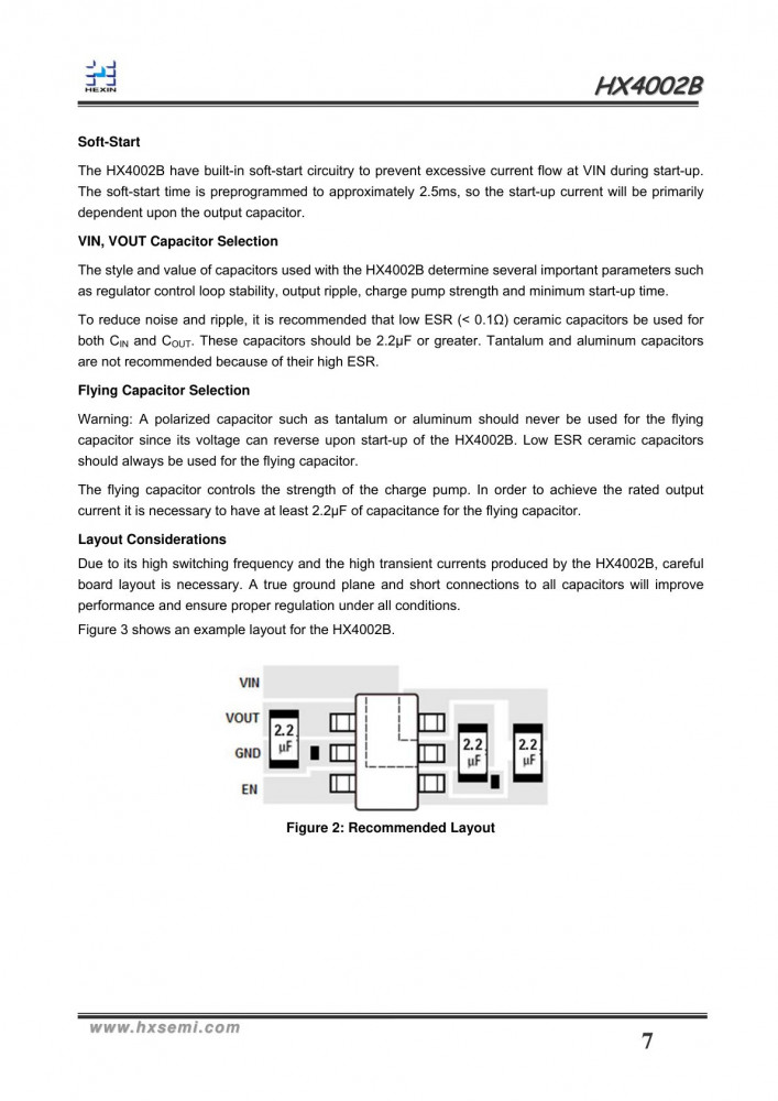 HX4002B-MFC datasheet page 7