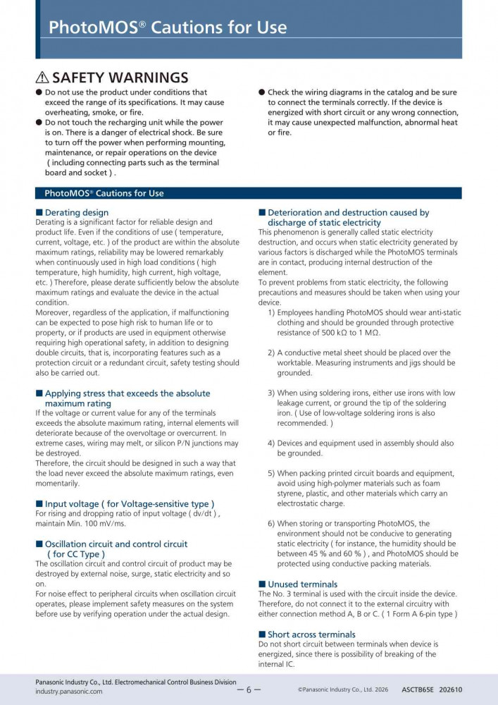 Product documentation page 6