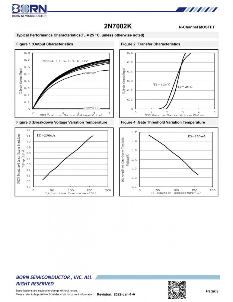 2N7002K datasheet page 3