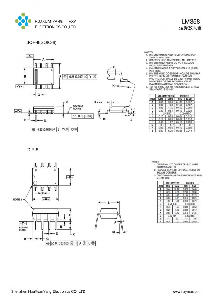 LM358 datasheet page 6