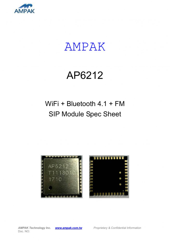 AP6212 specification page 2