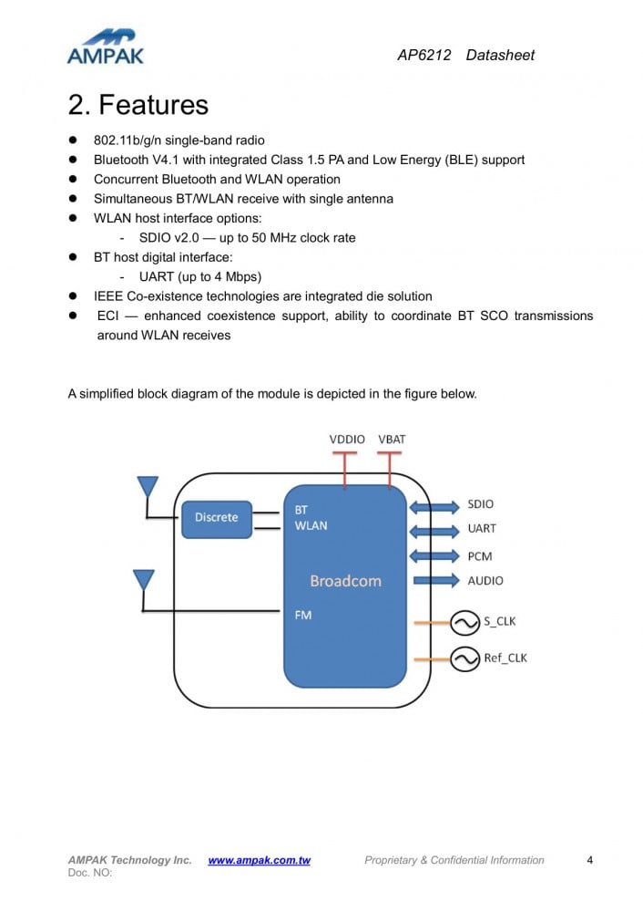 AP6212 specification page 6
