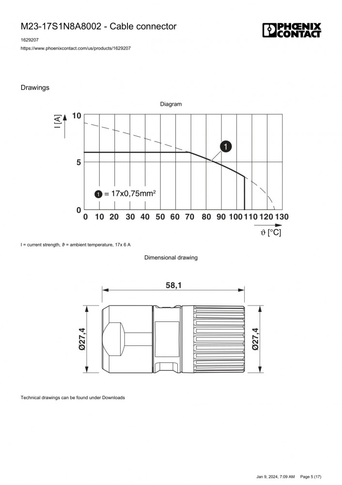 Phoenix Contact 1629207 technical document page 5