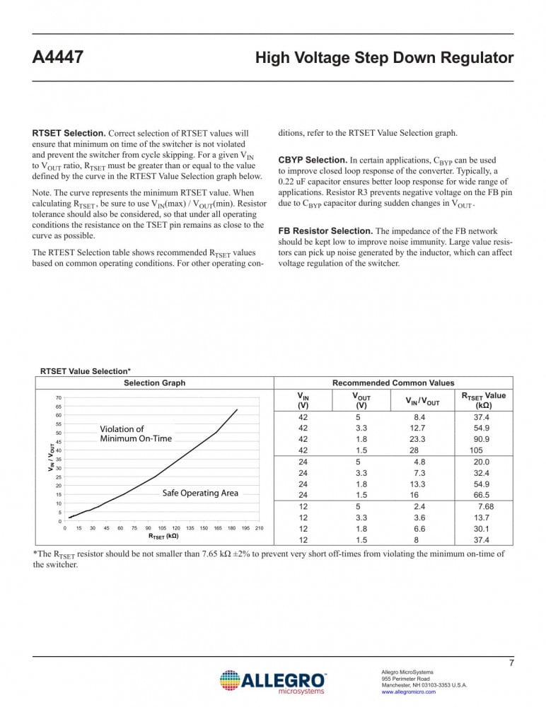 A4447 datasheet page 7
