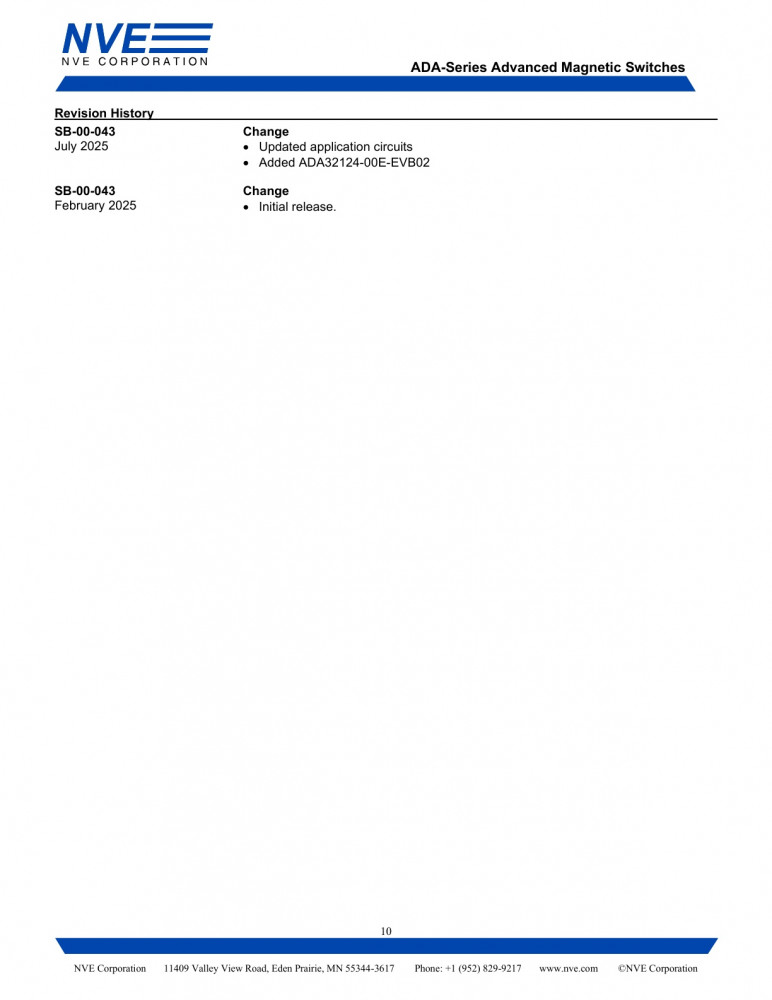 ADA-Series datasheet page 10