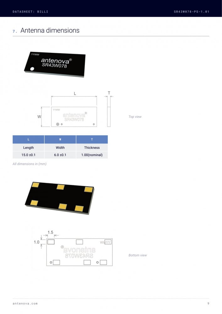 SR43W078 datasheet page 10