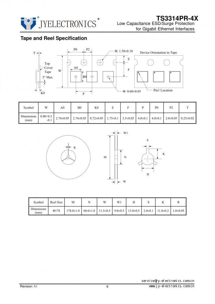 TS3314PR-4X datasheet page 6