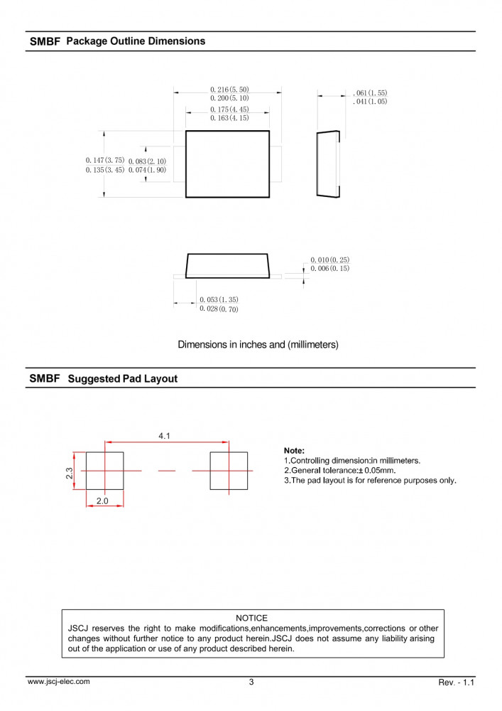 SK310BF datasheet page 3