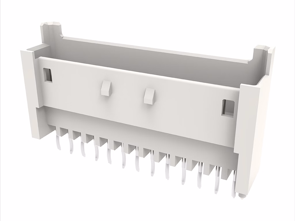 2.00mm Pitch, Milli-Grid Receptacle Housing, 12 Circuits, Center Locking Ramp, Polarization Rib, Lead-Free