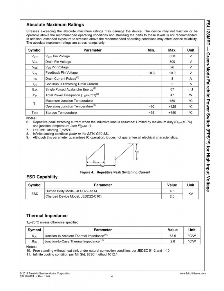 FSL128MRT datasheet page 5