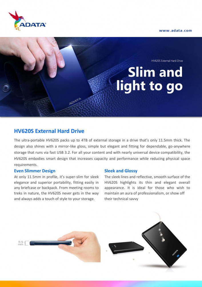 ADATA HV620S product document image 1