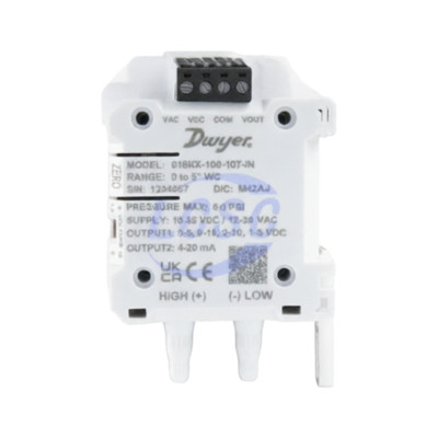 Dwyer 616KX-025-108-PA Differential Pressure Transmitter
