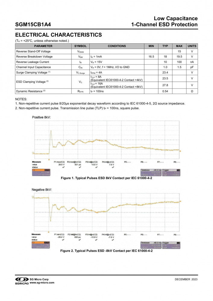 SGM15CB1A4 datasheet page 3