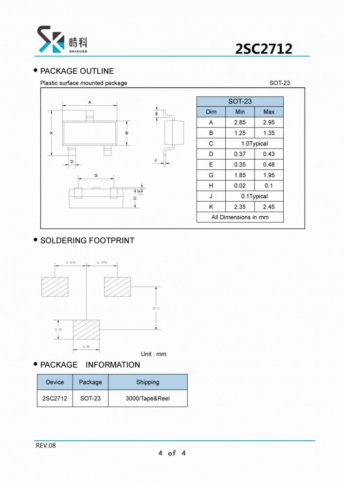 2SC2712Y datasheet page 4