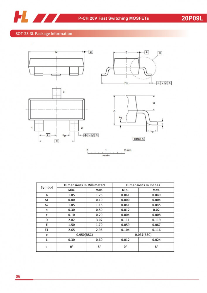 20P09L datasheet page 6
