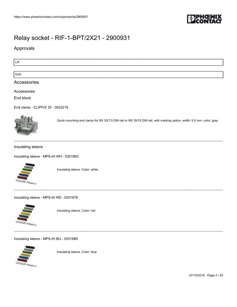 Phoenix Contact 2900931 document page 4