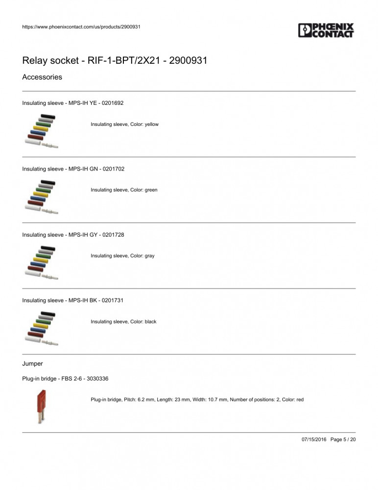 Phoenix Contact 2900931 document page 5