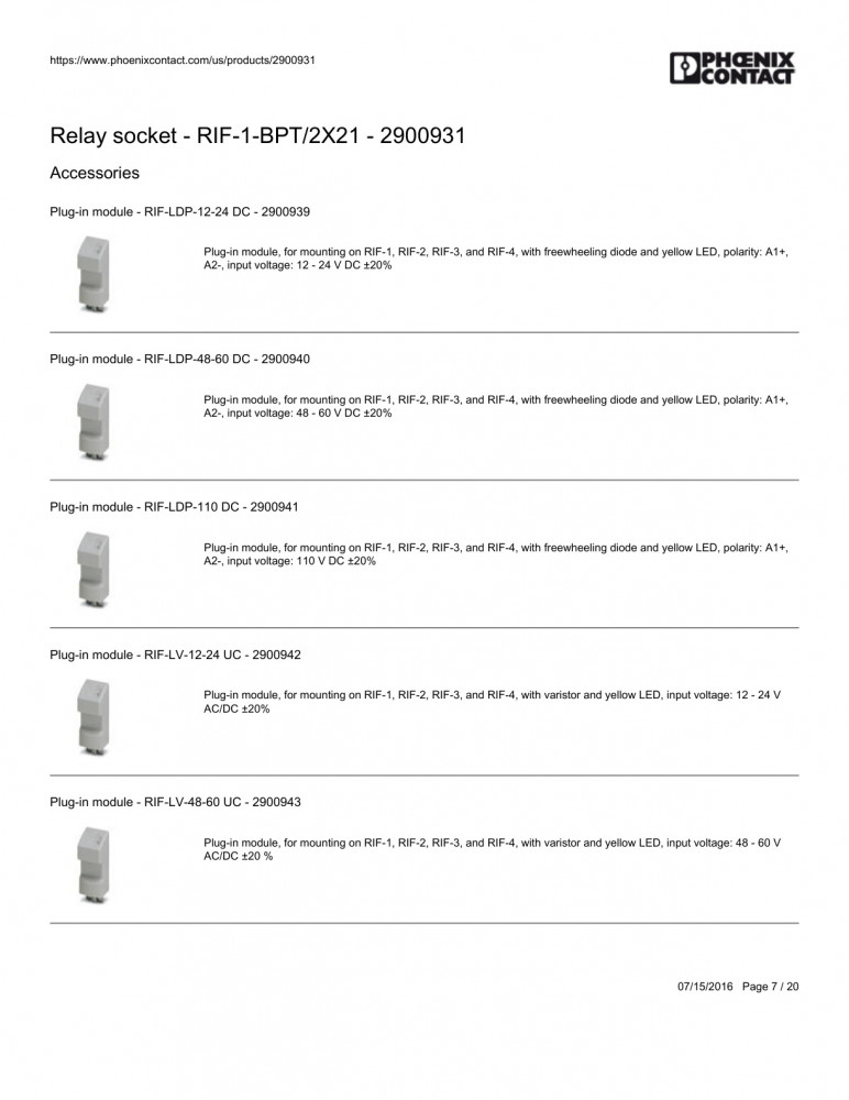 Phoenix Contact 2900931 document page 7