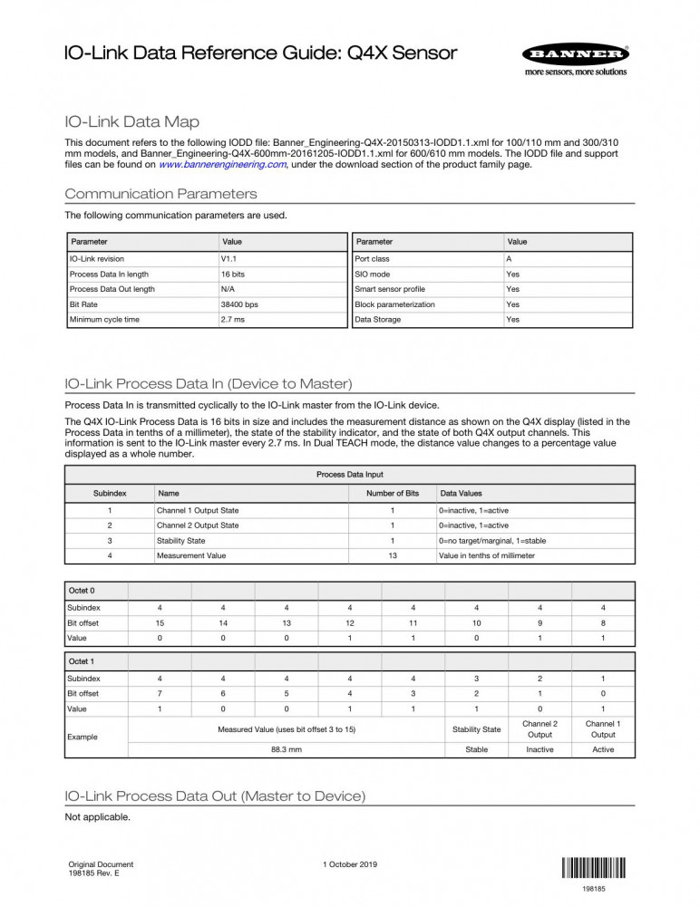 Technical document page 1